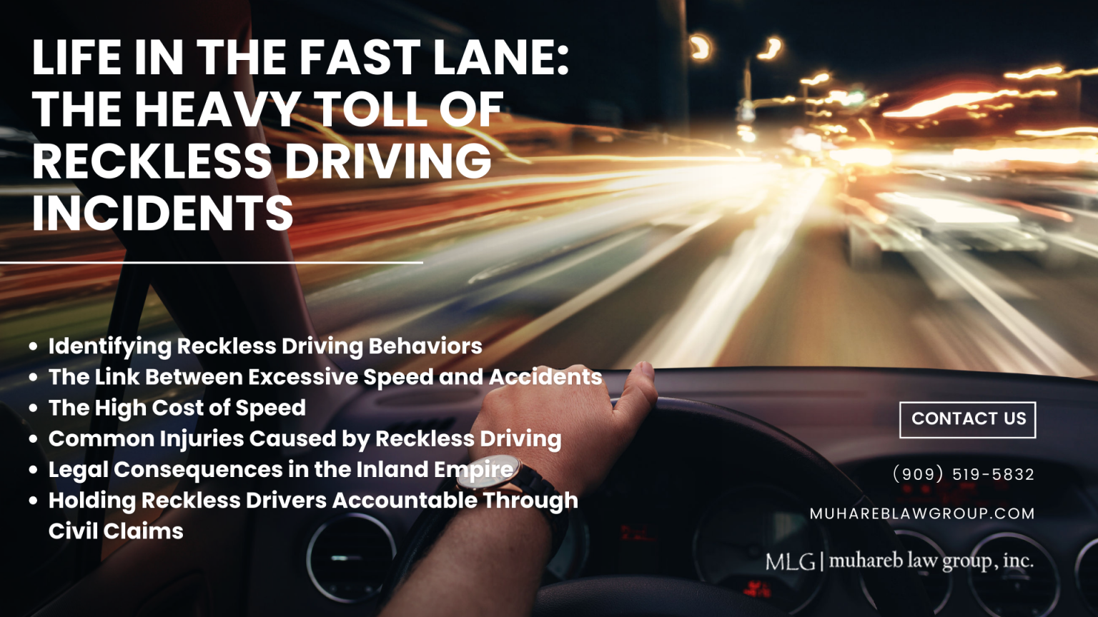 Reckless Driving Accidents: Causes, Consequences, & Legal Help